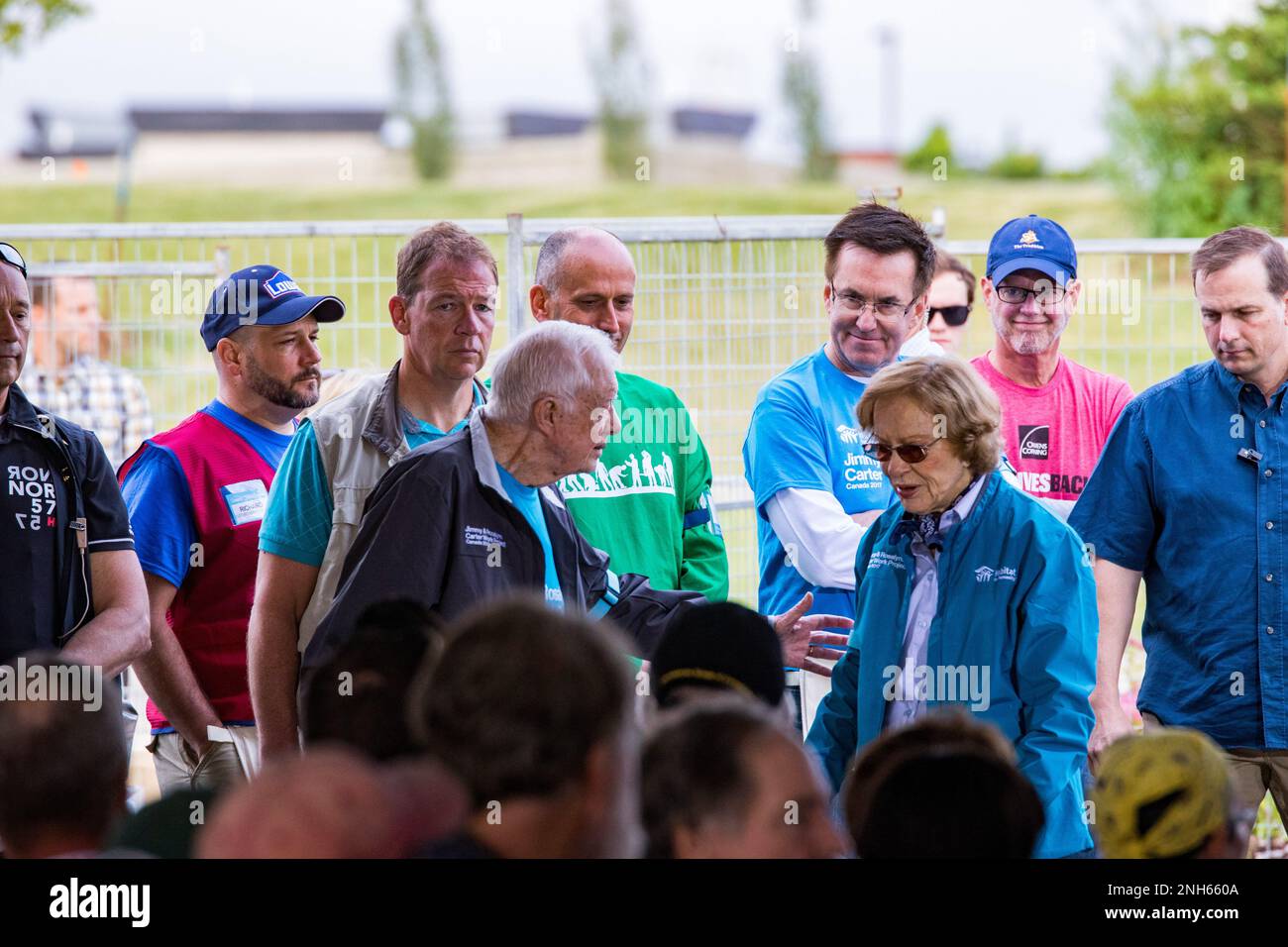Edmonton, Alberta, Canada. 10th July, 2017. Former First Lady Rosalynn ...