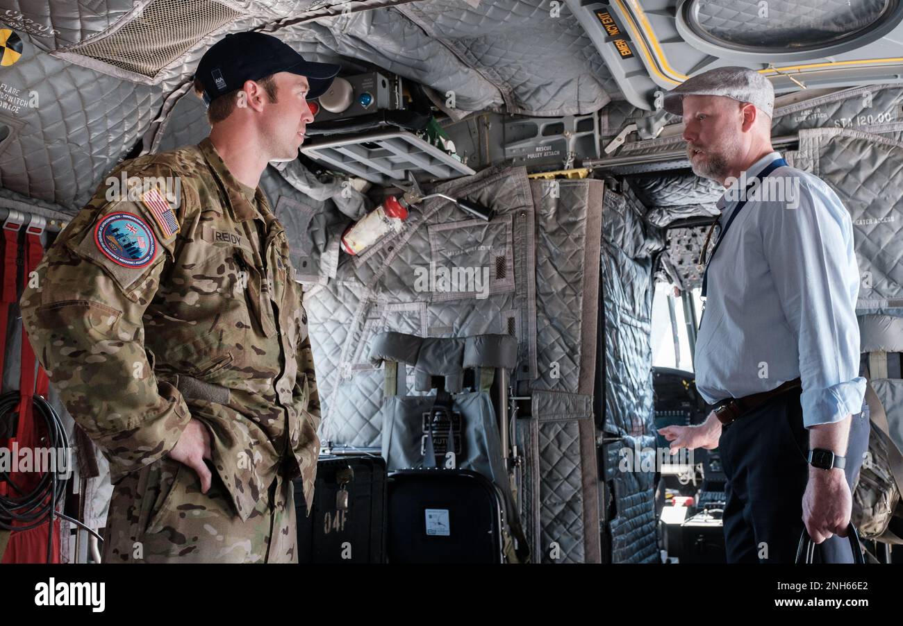 Chief Warrant Officer 2 Austin Reidy, CH-47 Chinook helicopter pilot ...