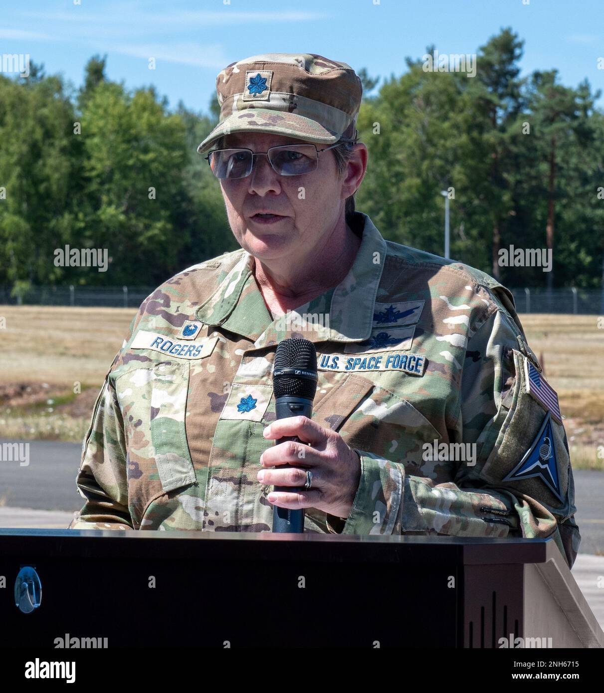 U.S. Space Force Lt Col Susan Rogers, 53d Space Operations Squadron ...