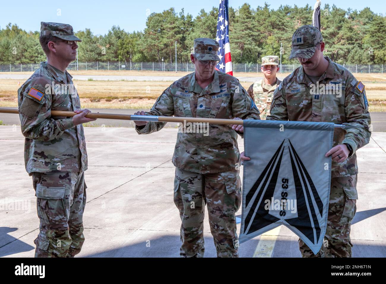 U.S. Space Force Lt Col Susan Rogers, 53d Space Operations Squadron ...