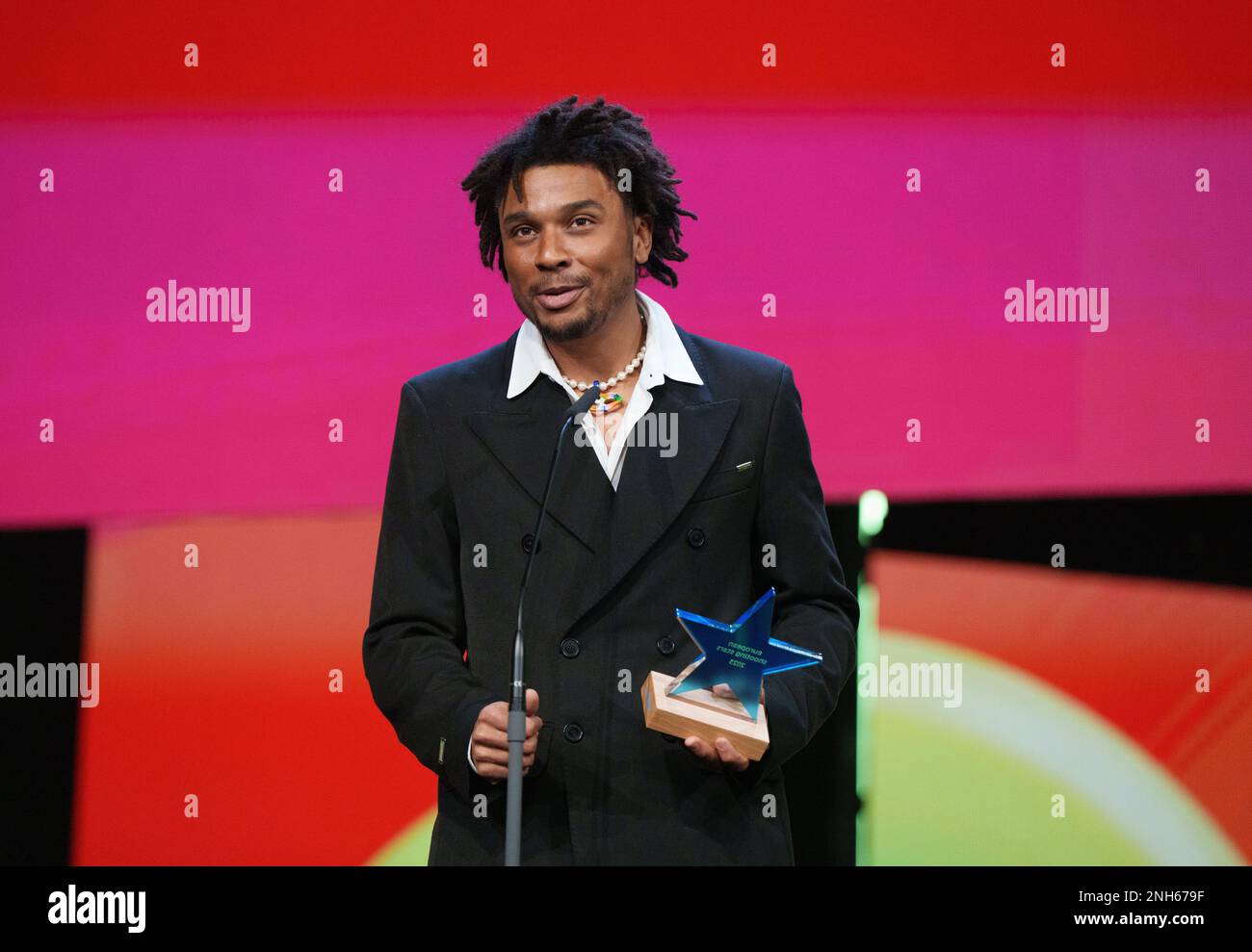 Berlin, Germany. 20th Feb, 2023. Actor Yannick Jozefzoon (Netherlands ...