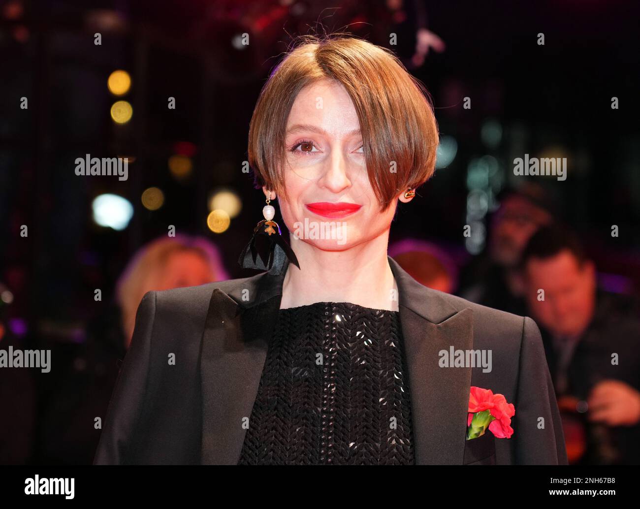 Berlin, Germany. 20th Feb, 2023. Actress Judith State (Romania) arrives ...