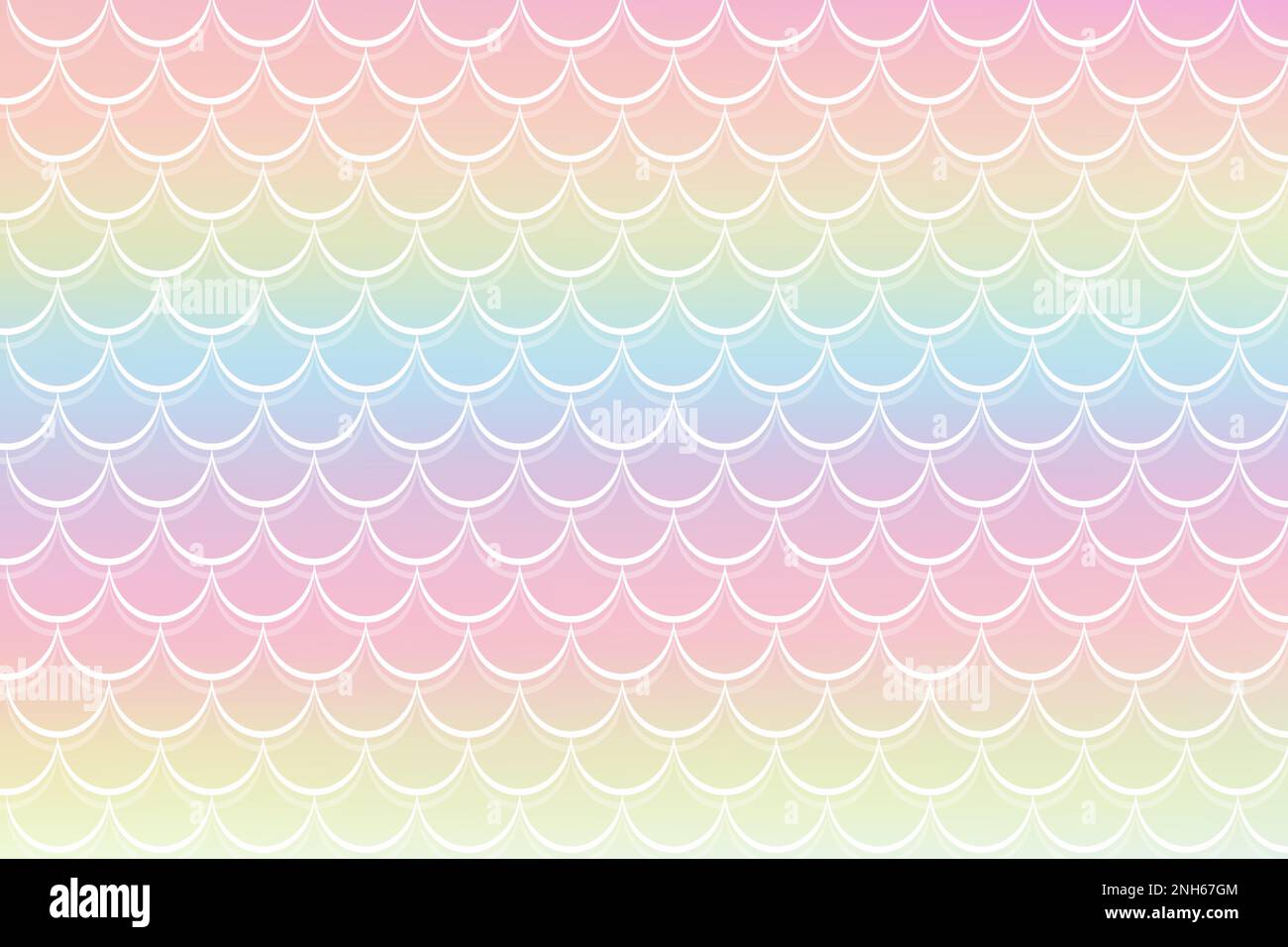 Mermaid rainbow background in fantasy style with scales. Unicorn ...