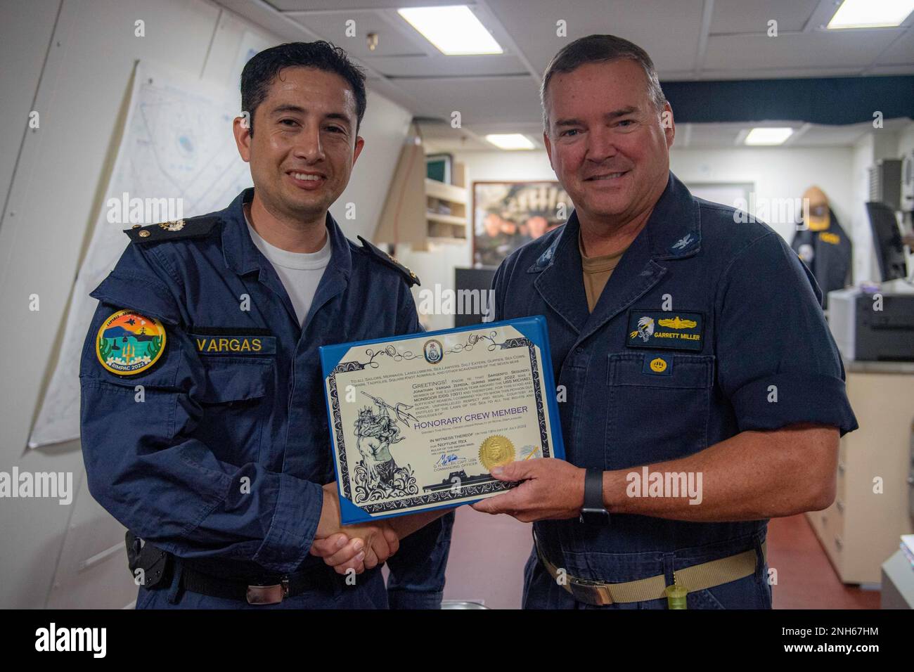 220719-N-YN807-1005 PACIFIC OCEAN (July 19, 2022) – Sargento Segundo ...