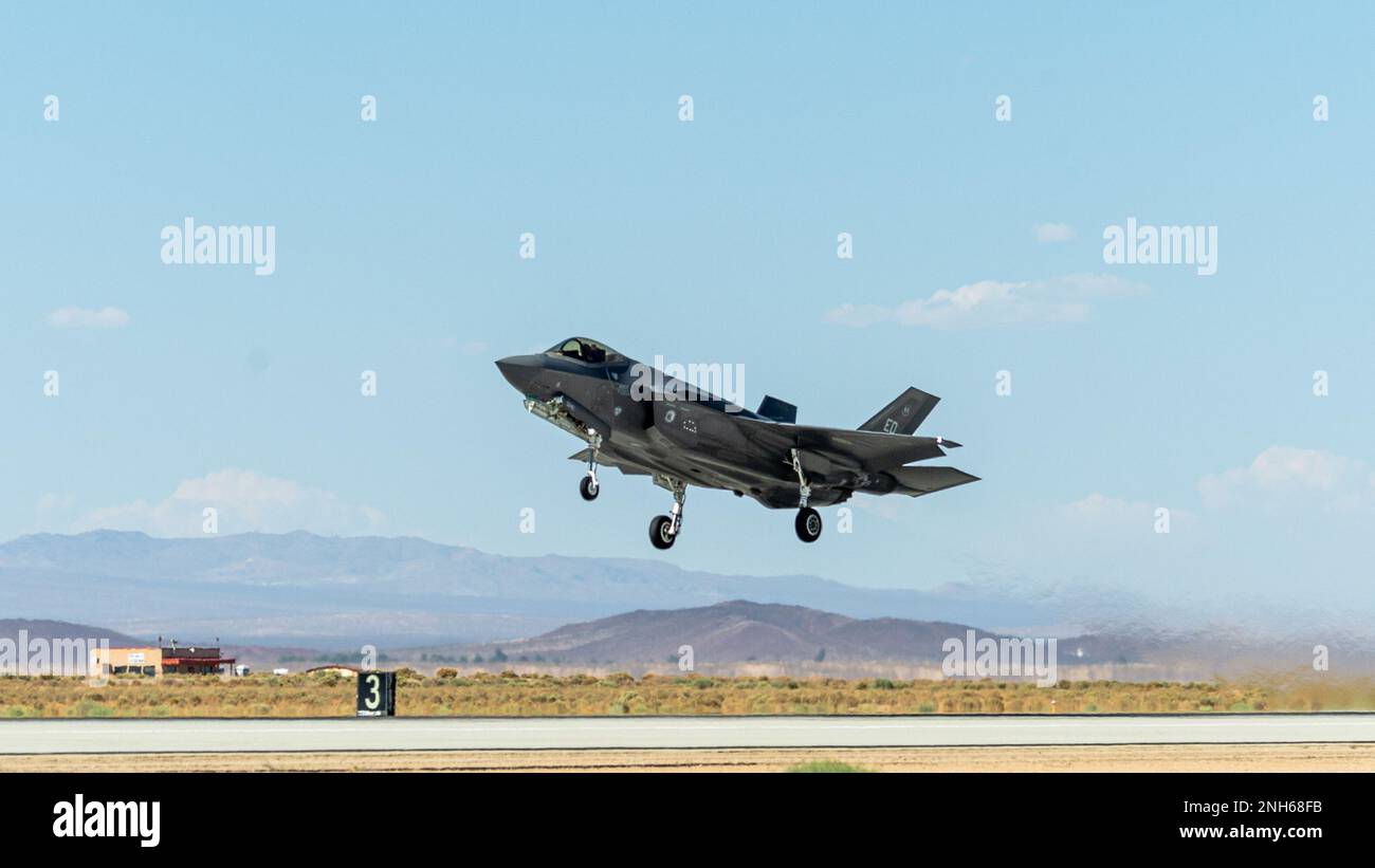 An F-35 Lightning II from the 461st Flight Test Squadron, 412th Test ...