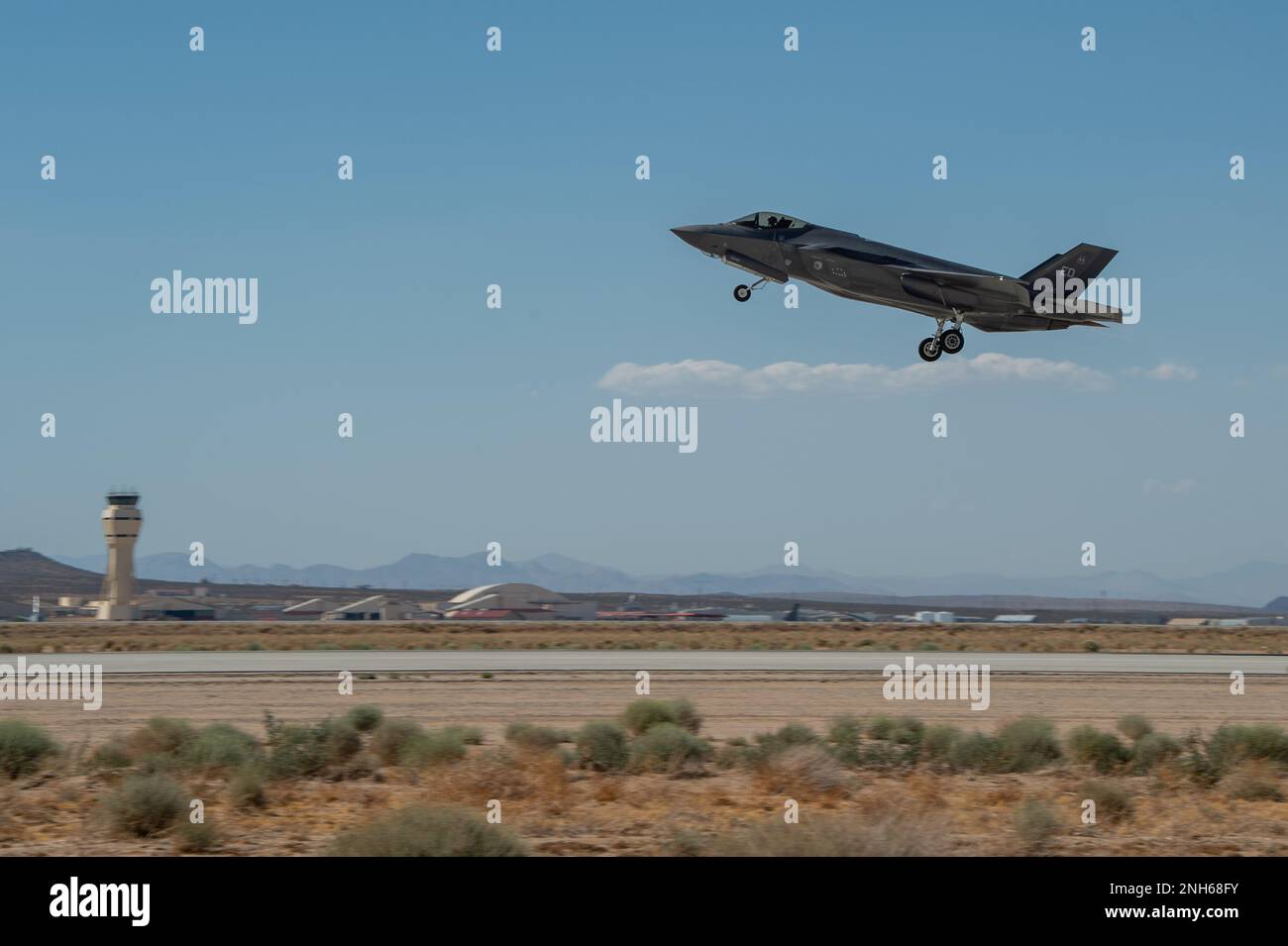An F-35 Lightning II from the 461st Flight Test Squadron, 412th Test ...