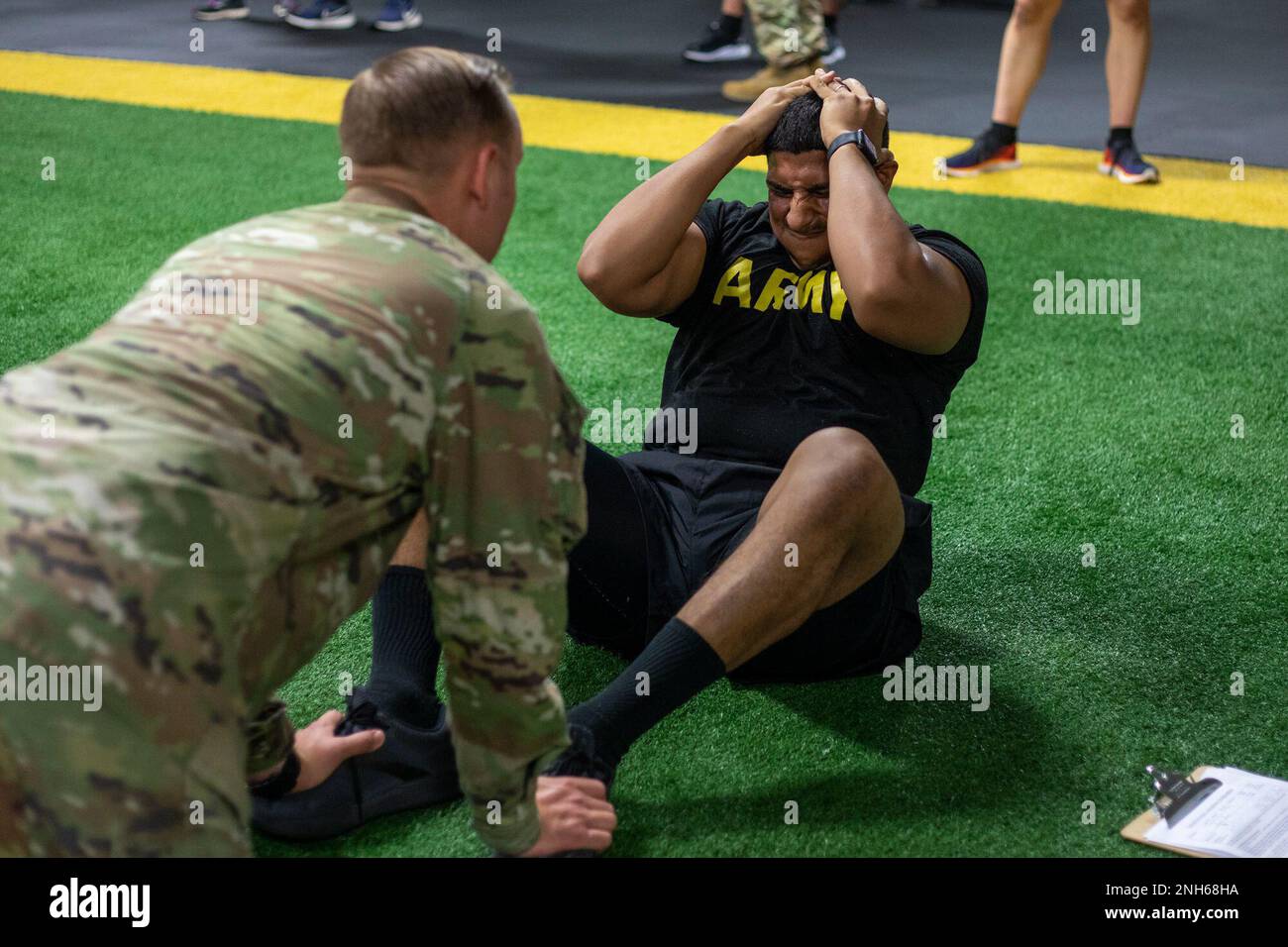 Spc. Joshua Calixto, assigned to 548th Division Sustainment Support ...