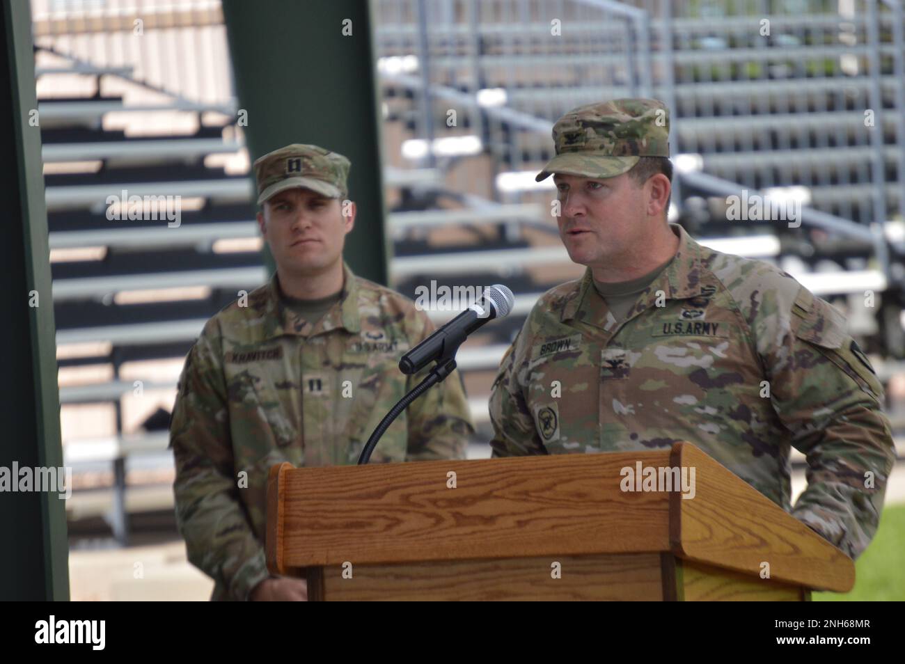 FORT CARSON, Colo. — Col. Sean M. Brown, commander, U.S. Army Garrison ...