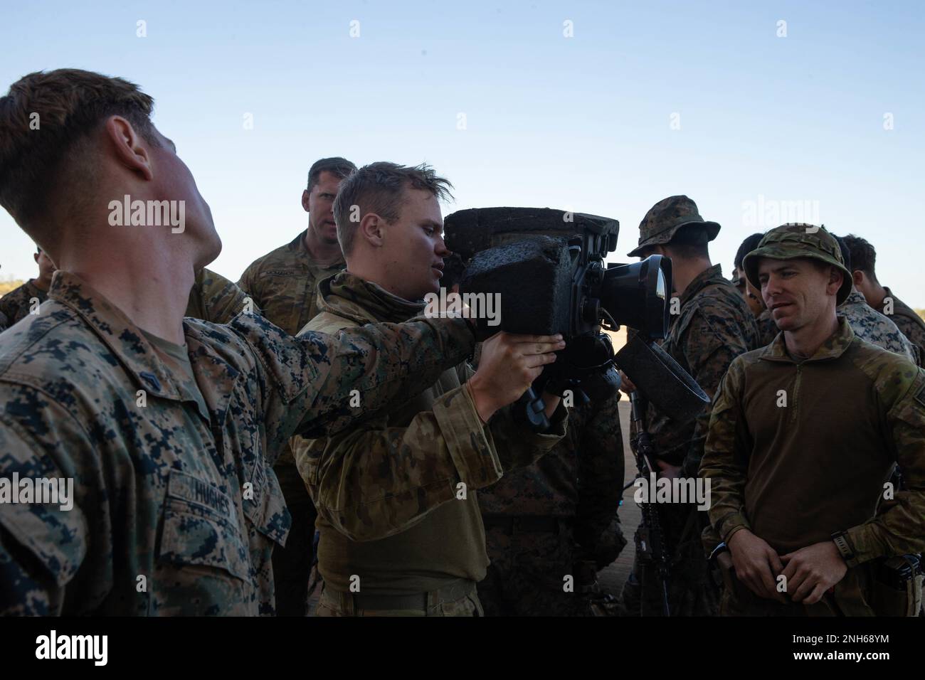 U.S. Marine Corps Cpl. Tyler M. Hughes, an anti-tank missileman with 3d ...