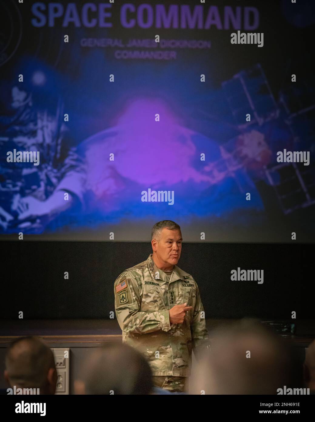 U.S. Army Gen. James Dickinson, the United States Space Command ...
