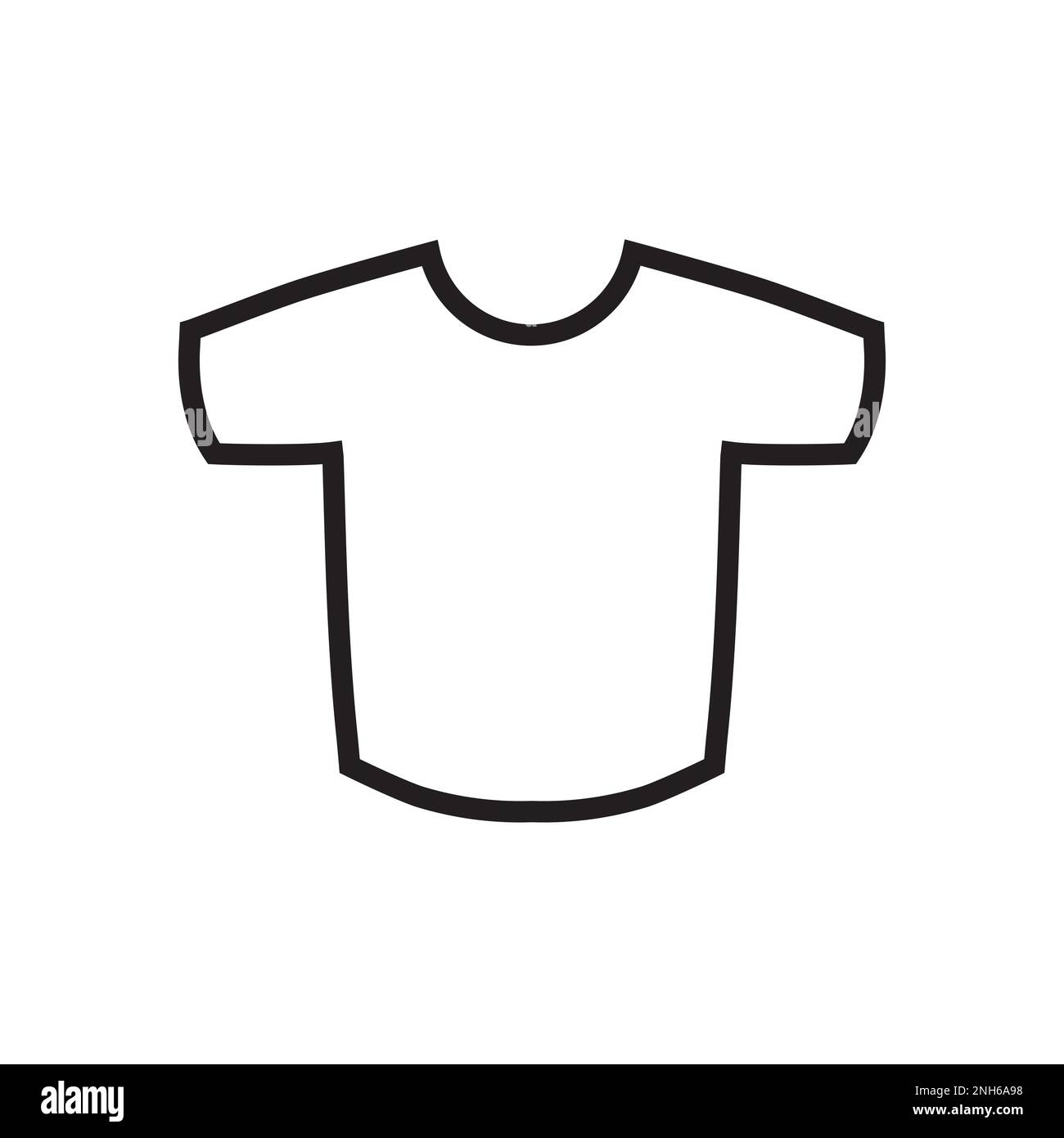 line icon t-shirts design vector illustration isolated on white ...