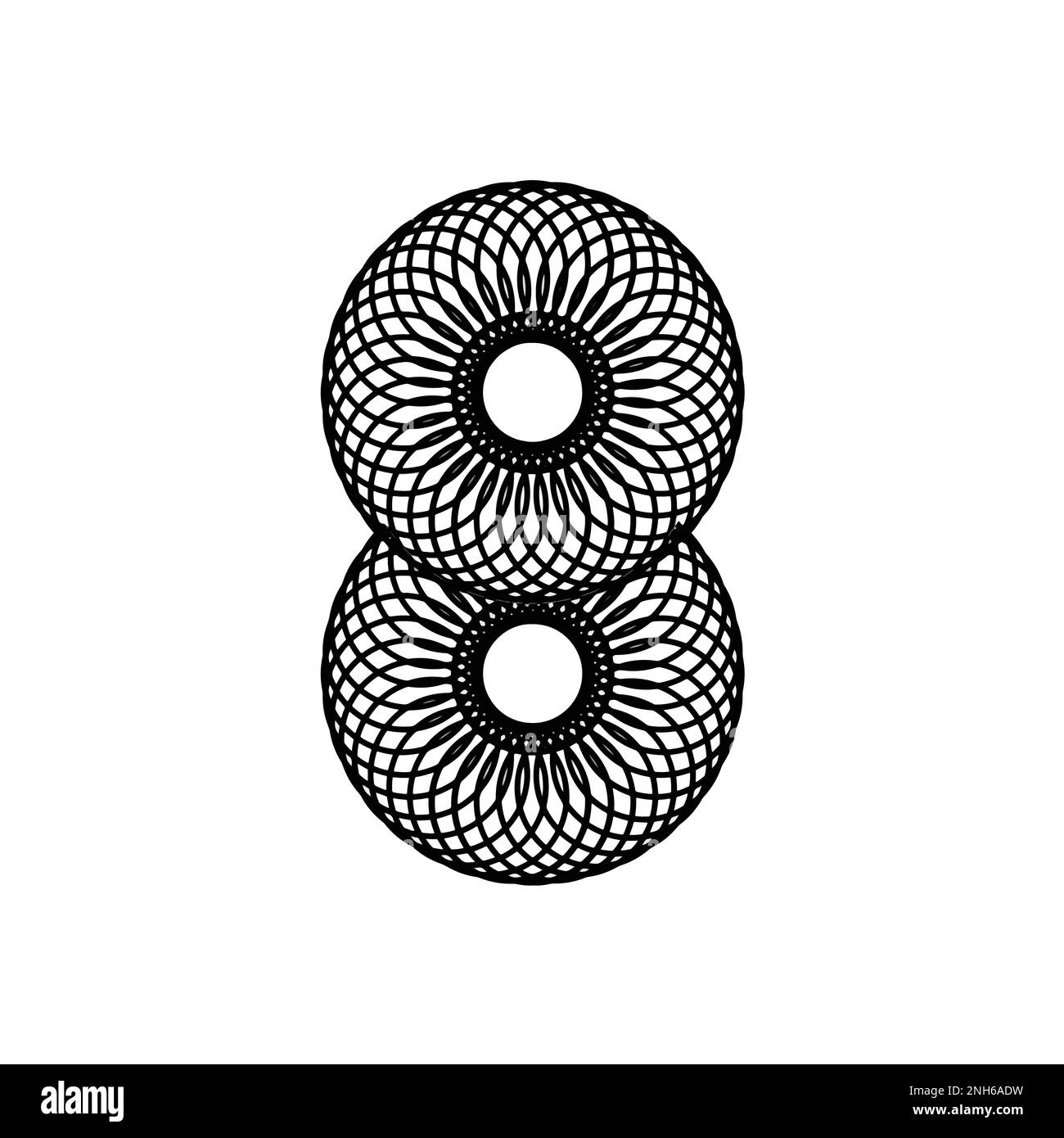 Number eight car Stock Vector Images - Alamy