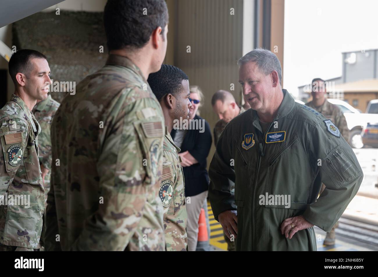 U.S. Air Forces in Europe - Air Forces Africa commander Gen. James ...