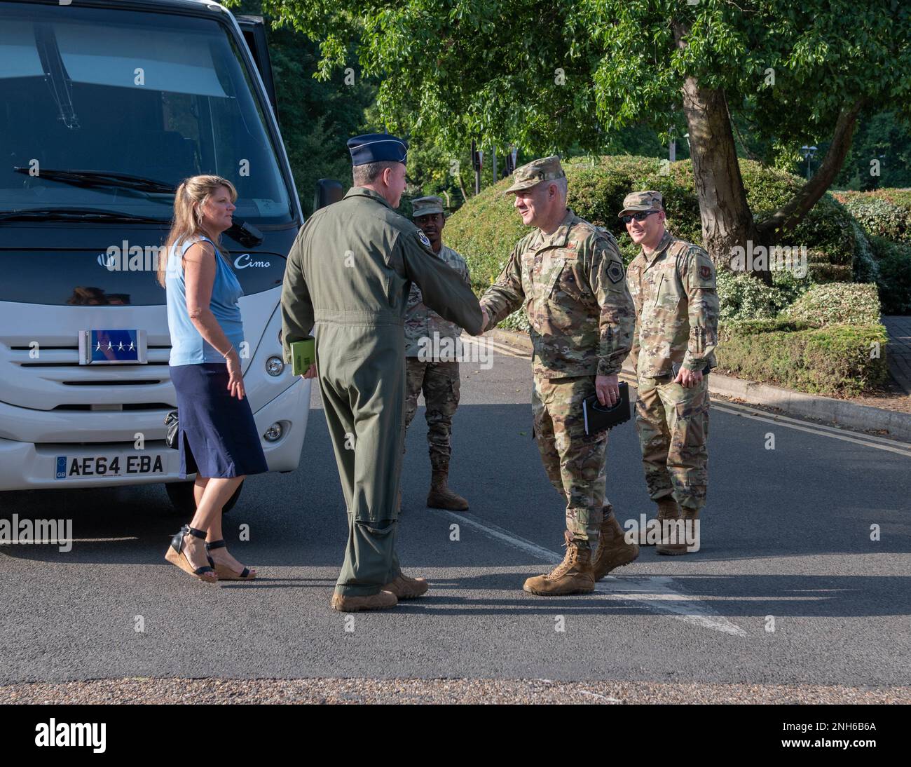 U.S. Air Force Brigadier General Joseph Campo, 48th Fighter Wing ...