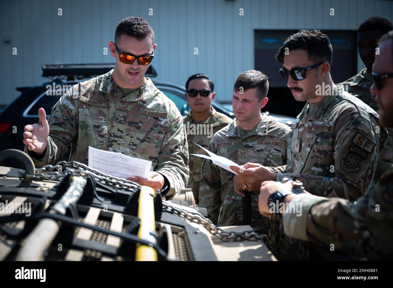 321st contingency response squadron security forces hi-res stock ...