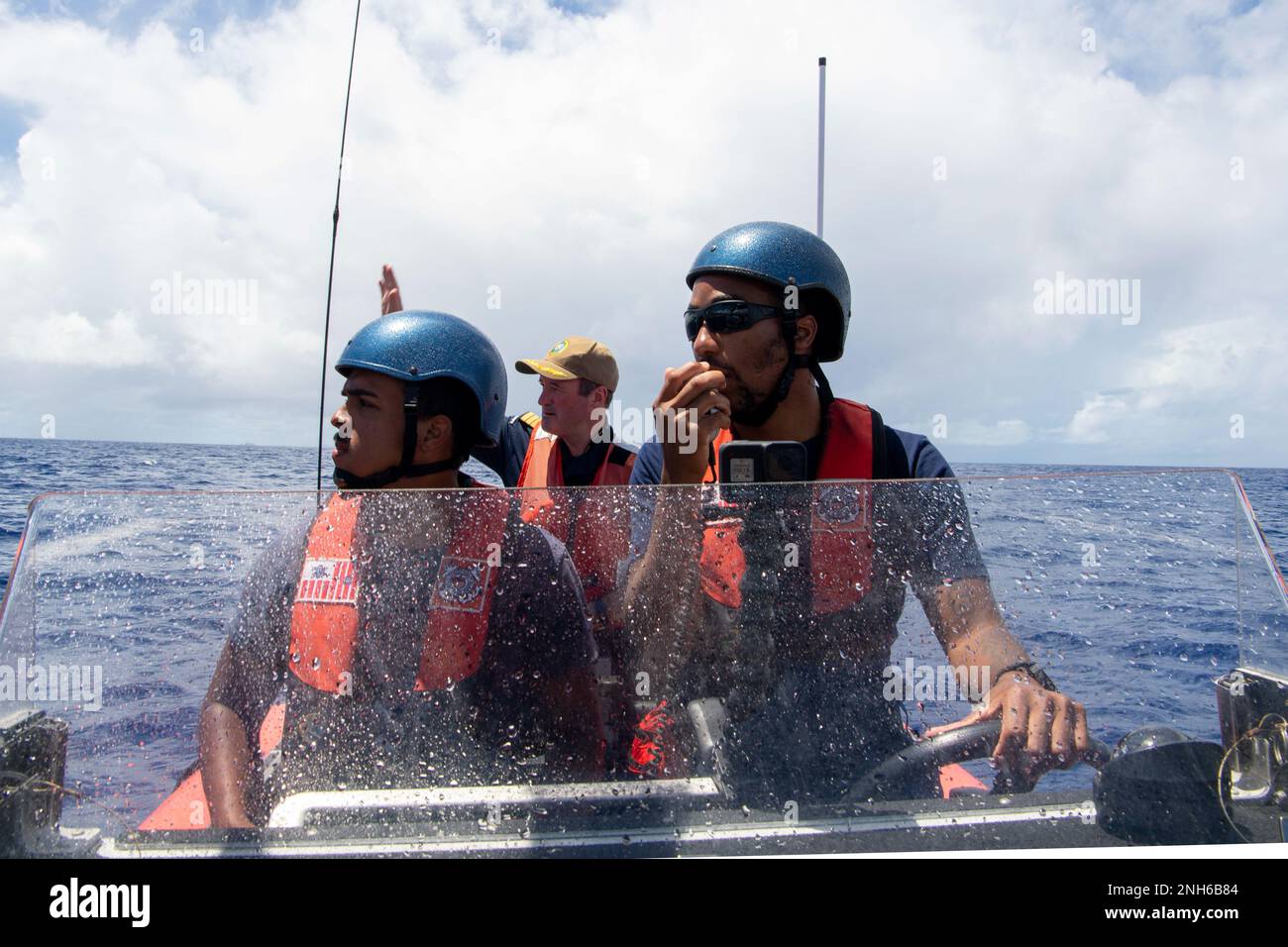 PACIFIC OCEAN (July 19, 2022) – Capt. Charles Maynard of the Royal Navy ...