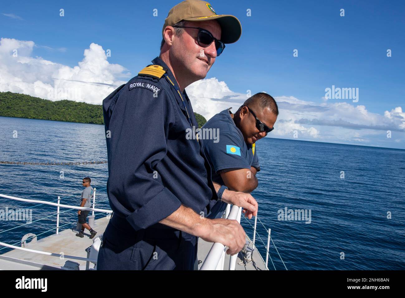 PACIFIC OCEAN (July 19, 2022) – Capt. Charles Maynard of the Royal Navy ...