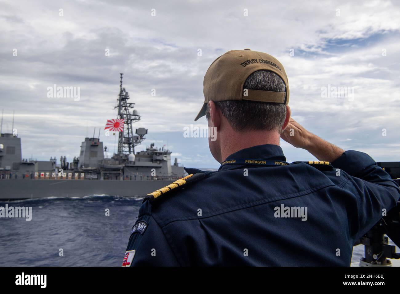 PACIFIC OCEAN (July 19, 2022) – Capt. Charles Maynard of the Royal Navy ...