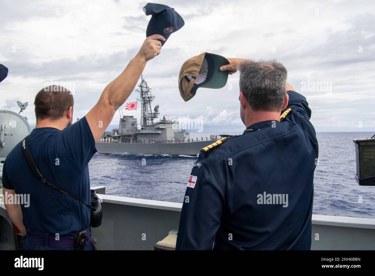 PACIFIC OCEAN (July 19, 2022) – Capt. Charles Maynard of the Royal Navy ...