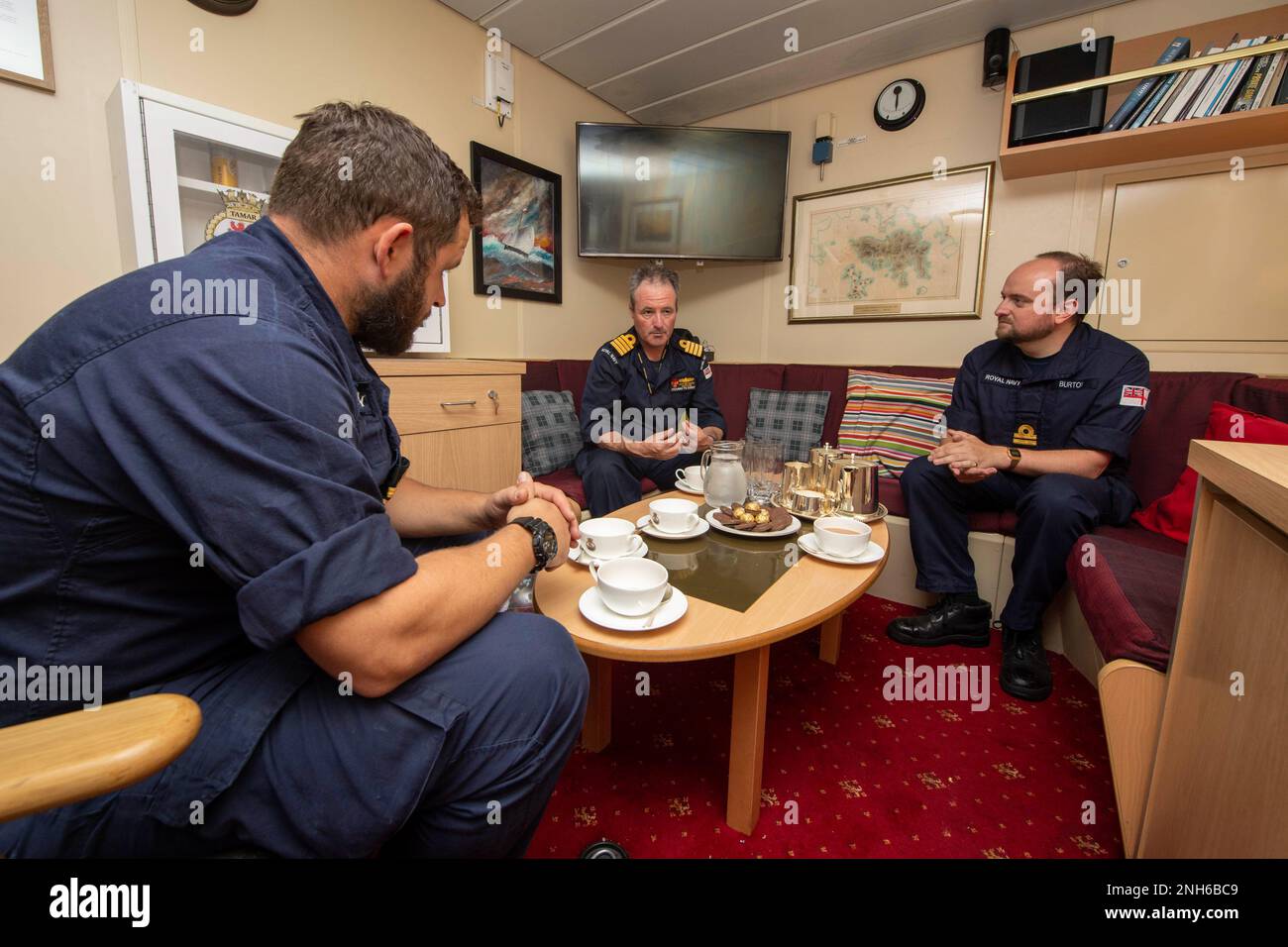 PACIFIC OCEAN (July 19, 2022) – Capt. Charles Maynard of the Royal Navy ...