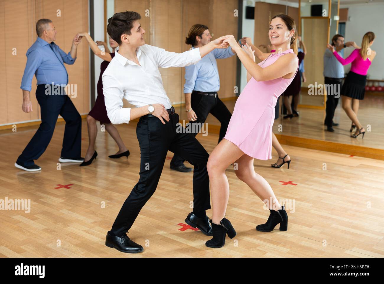 Happy People Ballroom Dancing