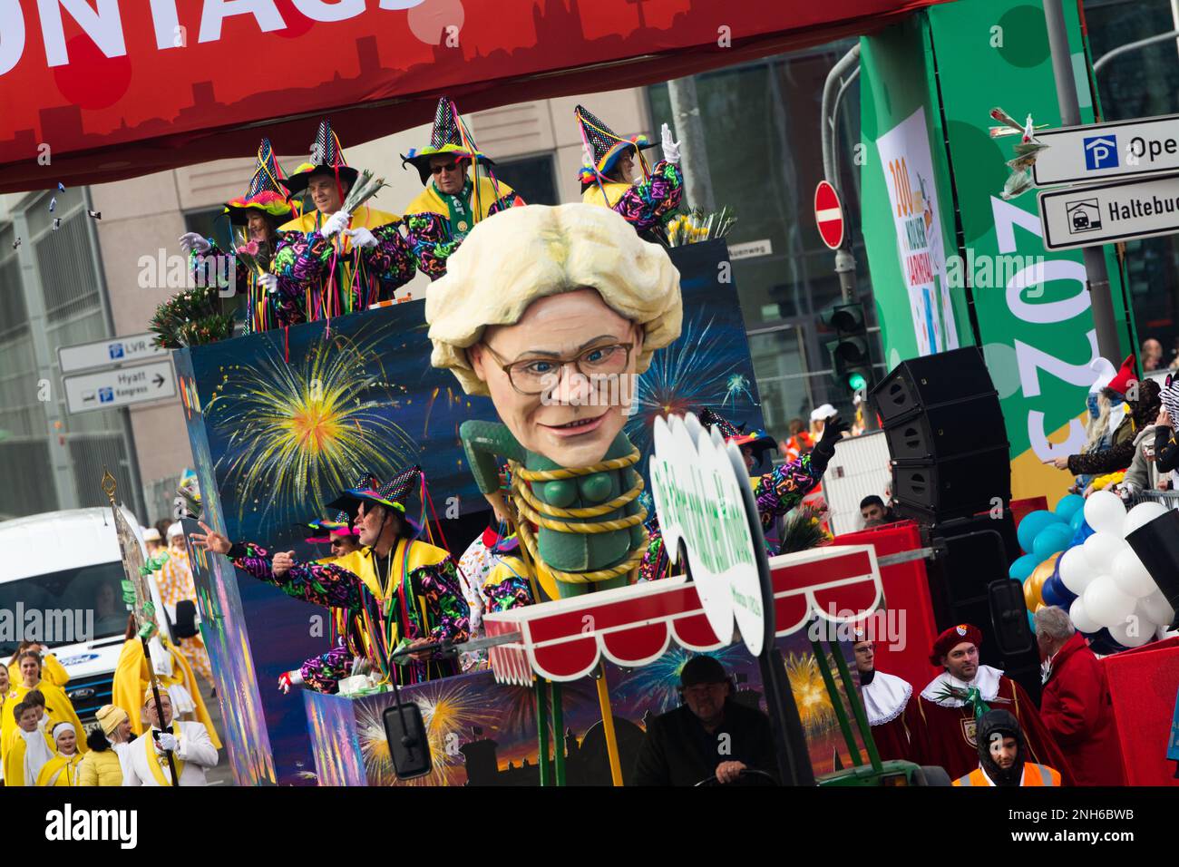 Cologne, Germany. 20th Feb, 2023. A general view of Christine Lambrecht ...