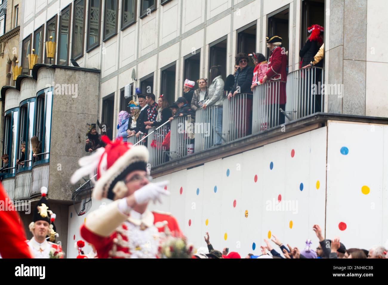 Cologne, Germany. 20th Feb, 2023. Thousands of carnival revellers are ...