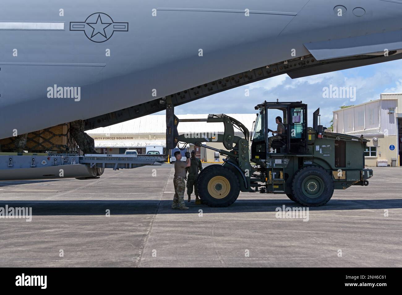 U.S. Air Force Airmen with the 621st Contingency Response Wing, Joint ...