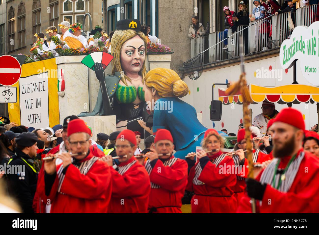 Cologne, Germany. 20th Feb, 2023. A general view of AFD party leader ...
