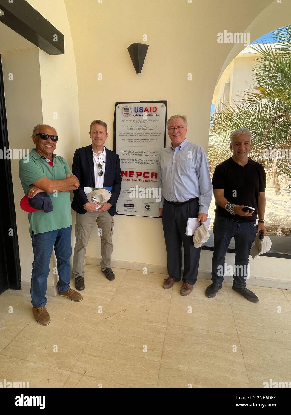 USAID Acting Assistant Administrator for the Middle East Bureau, Andrew ...