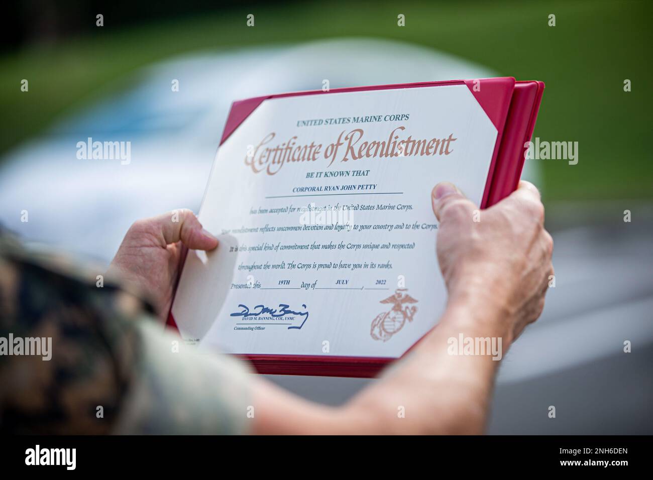 U.S. Marine Corps Gunnery Sgt. Timothy Maciejewski, the staff ...
