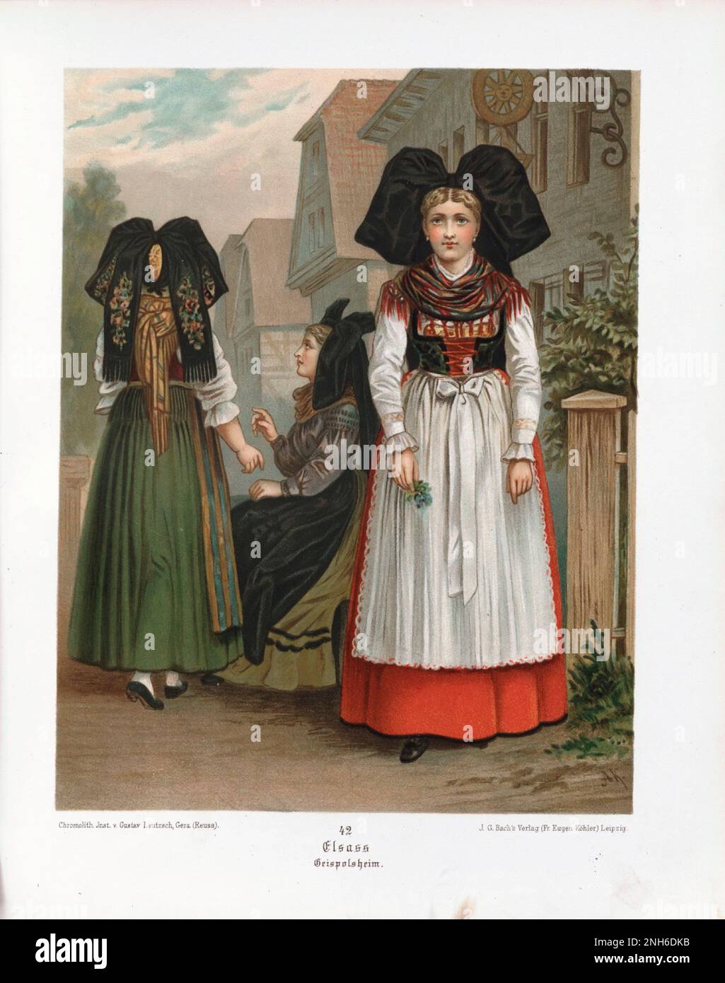 Alsace folk dress hi-res stock photography and images - Alamy