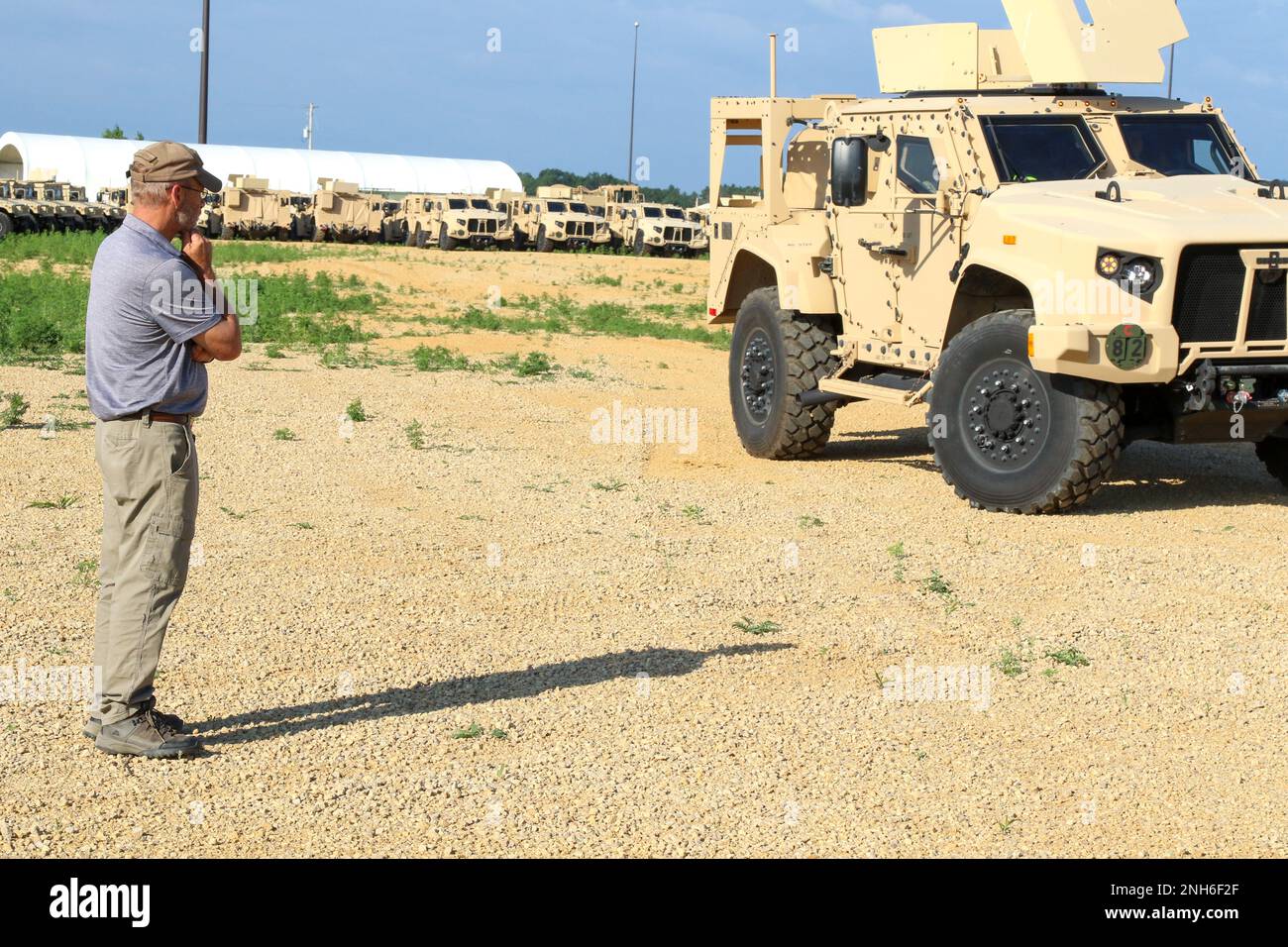 Gary Leamons, a training coordinator with the 88th Readiness Division ...