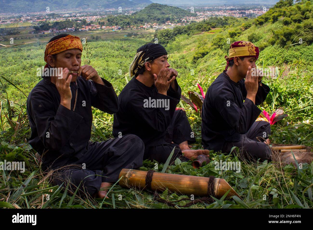 Cimahi, West Java, Indonesia. 21st Feb, 2023. Indigenous people of ...