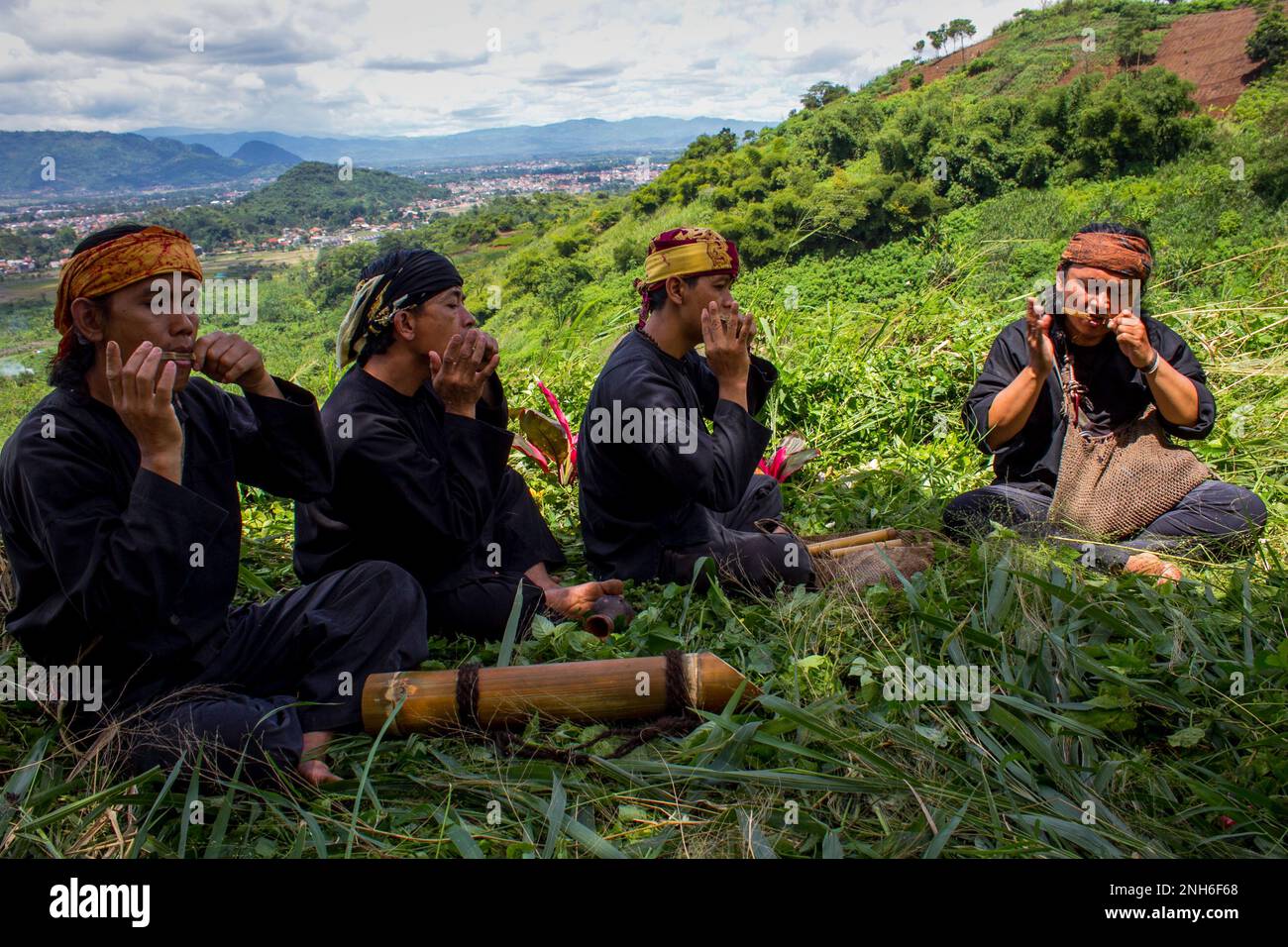 Cimahi, West Java, Indonesia. 21st Feb, 2023. Indigenous people of ...