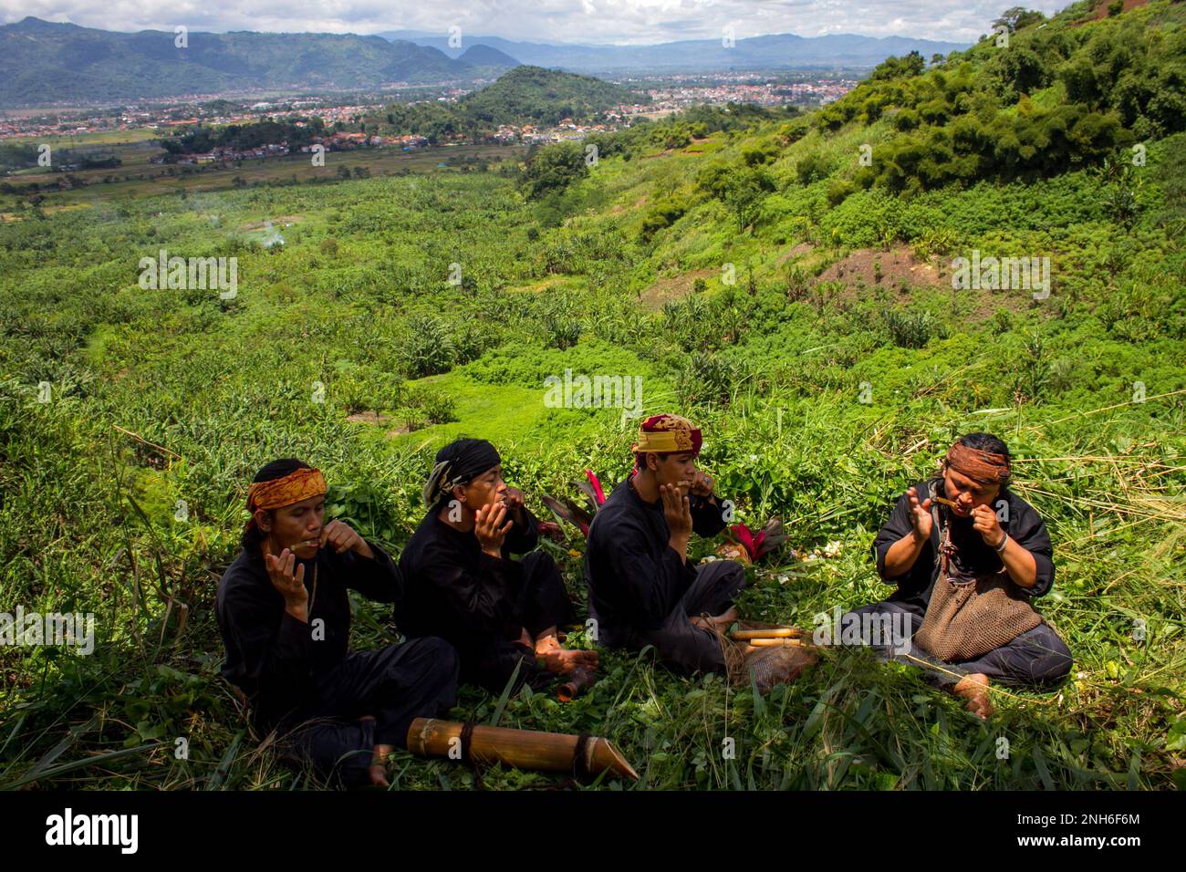 Cimahi, West Java, Indonesia. 21st Feb, 2023. Indigenous people of ...
