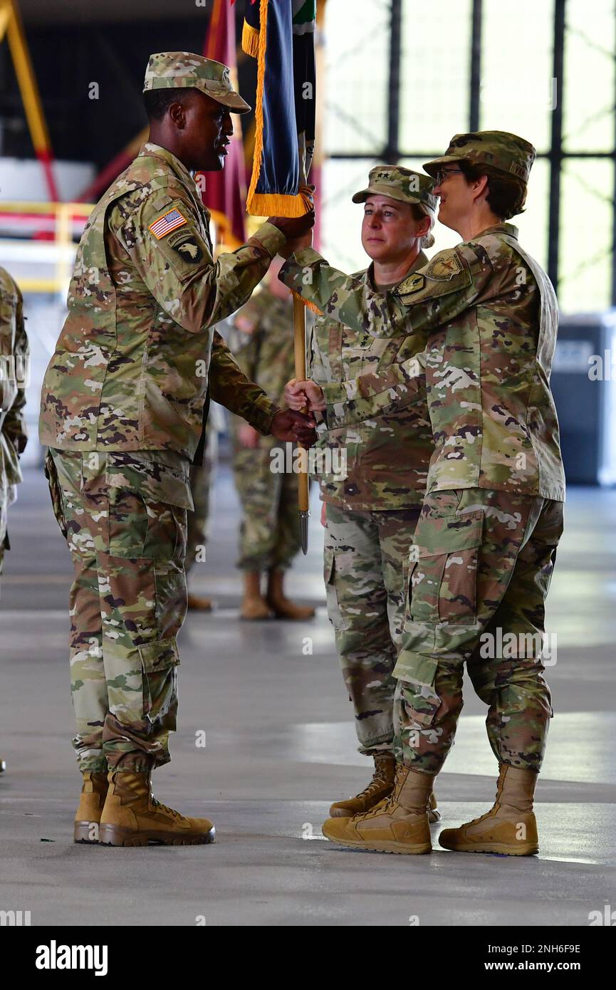U.S. Air Force Gen. Jacqueline Van Ovost, U.S. Transportation Command ...