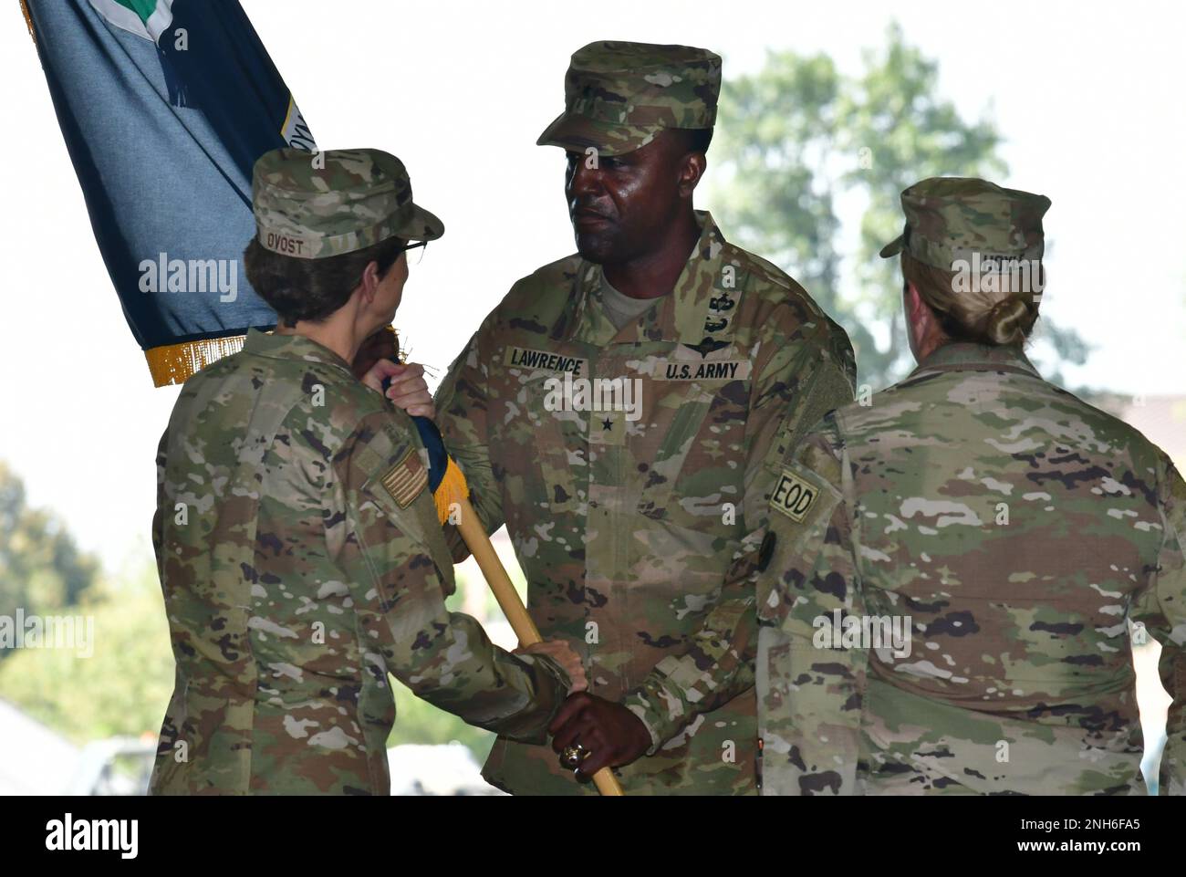U.S. Air Force Gen. Jacqueline Van Ovost, U.S. Transportation Command ...