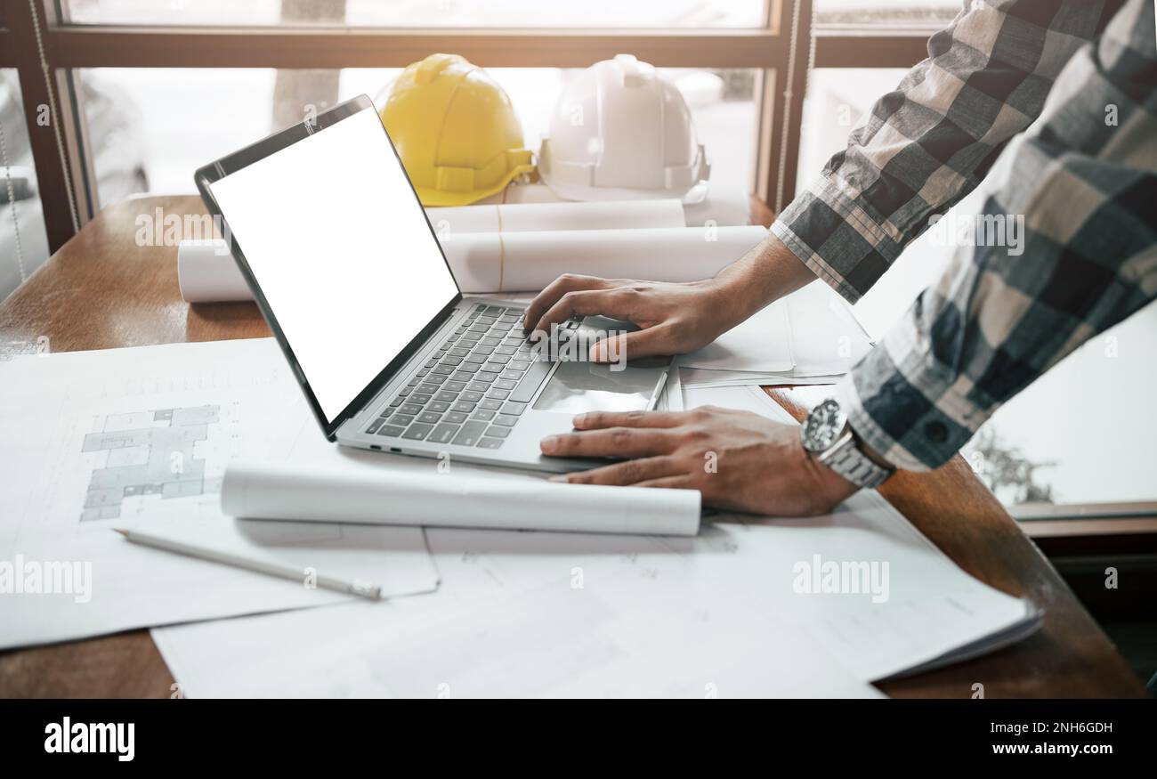 Architectural drawings office hi-res stock photography and images - Alamy