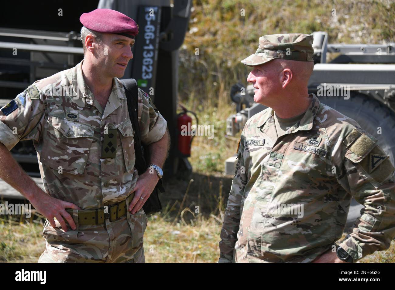 Brig gen joseph hilbert hi-res stock photography and images - Alamy