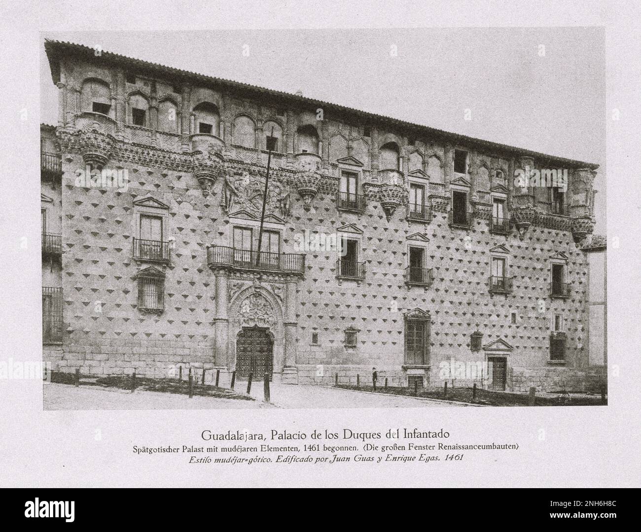 Vintage photo of palacio del infantado hi-res stock photography and ...