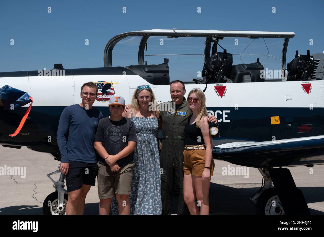U.S. Air Force Col. Craig Prather, 47th Flying Training Wing commander ...
