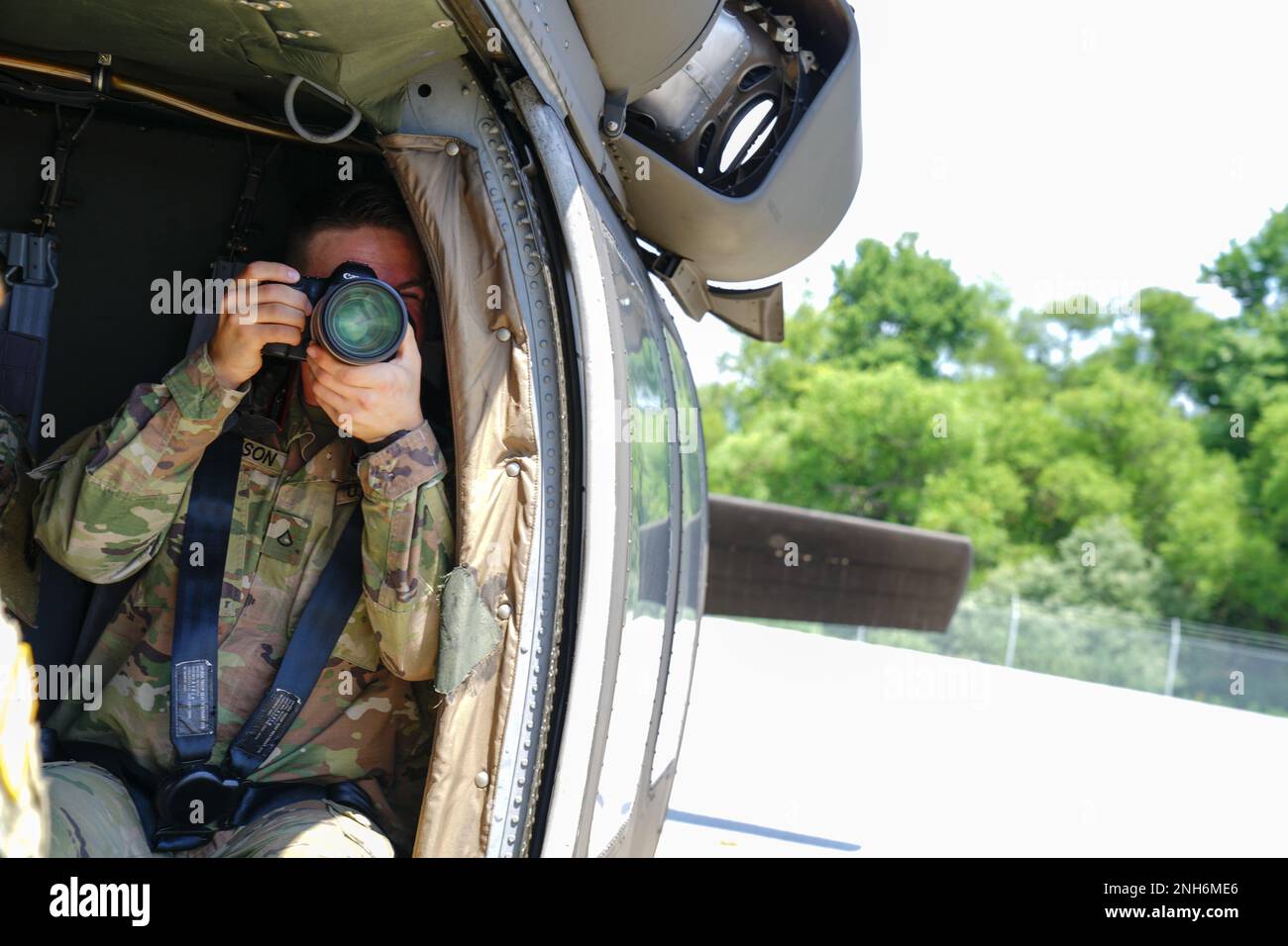 U.S. Army Pfc. David Thomson, a mass communication specialist with the ...
