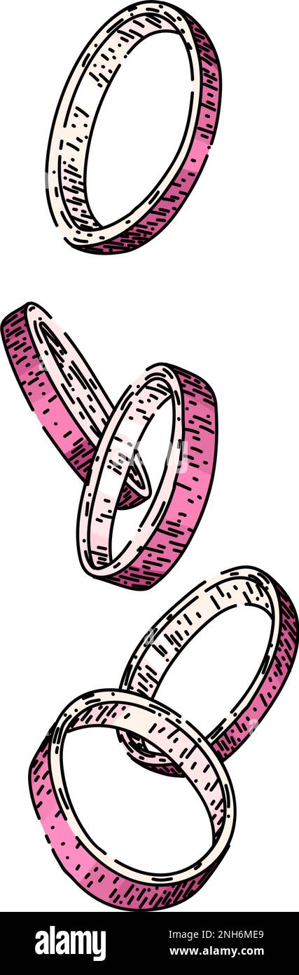 Ring red onion isolated Stock Vector Images - Alamy