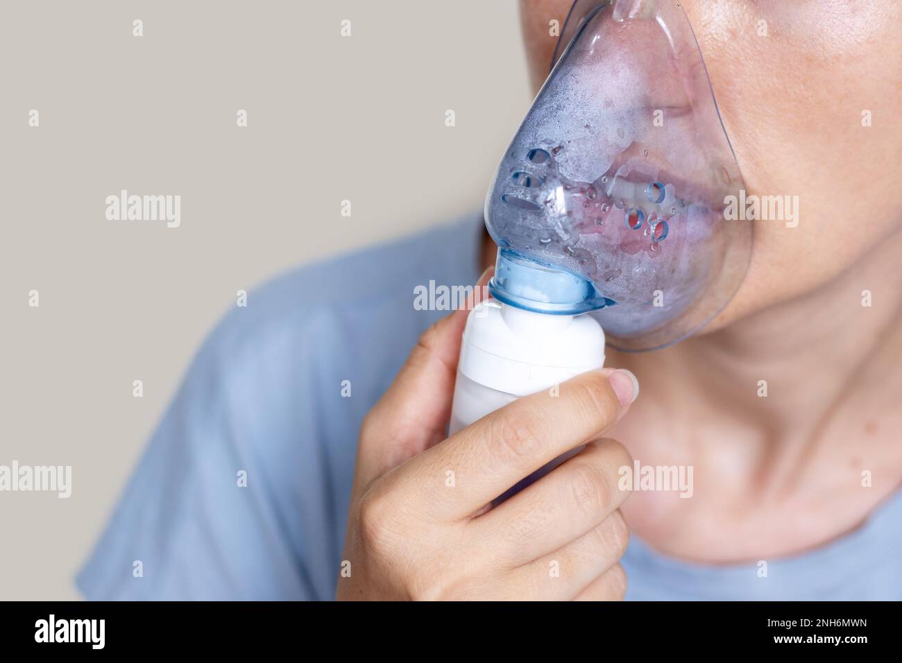 Nebulizer treatment respiratory diseases hi-res stock photography and ...