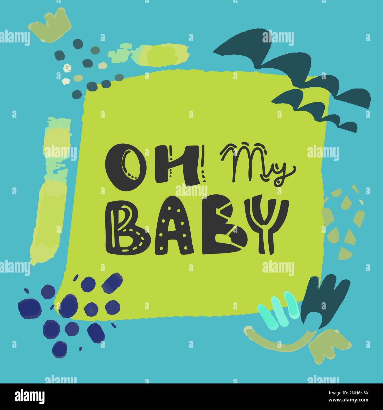 My Baby. Baby shower inscription for babies clothes and nursery ...