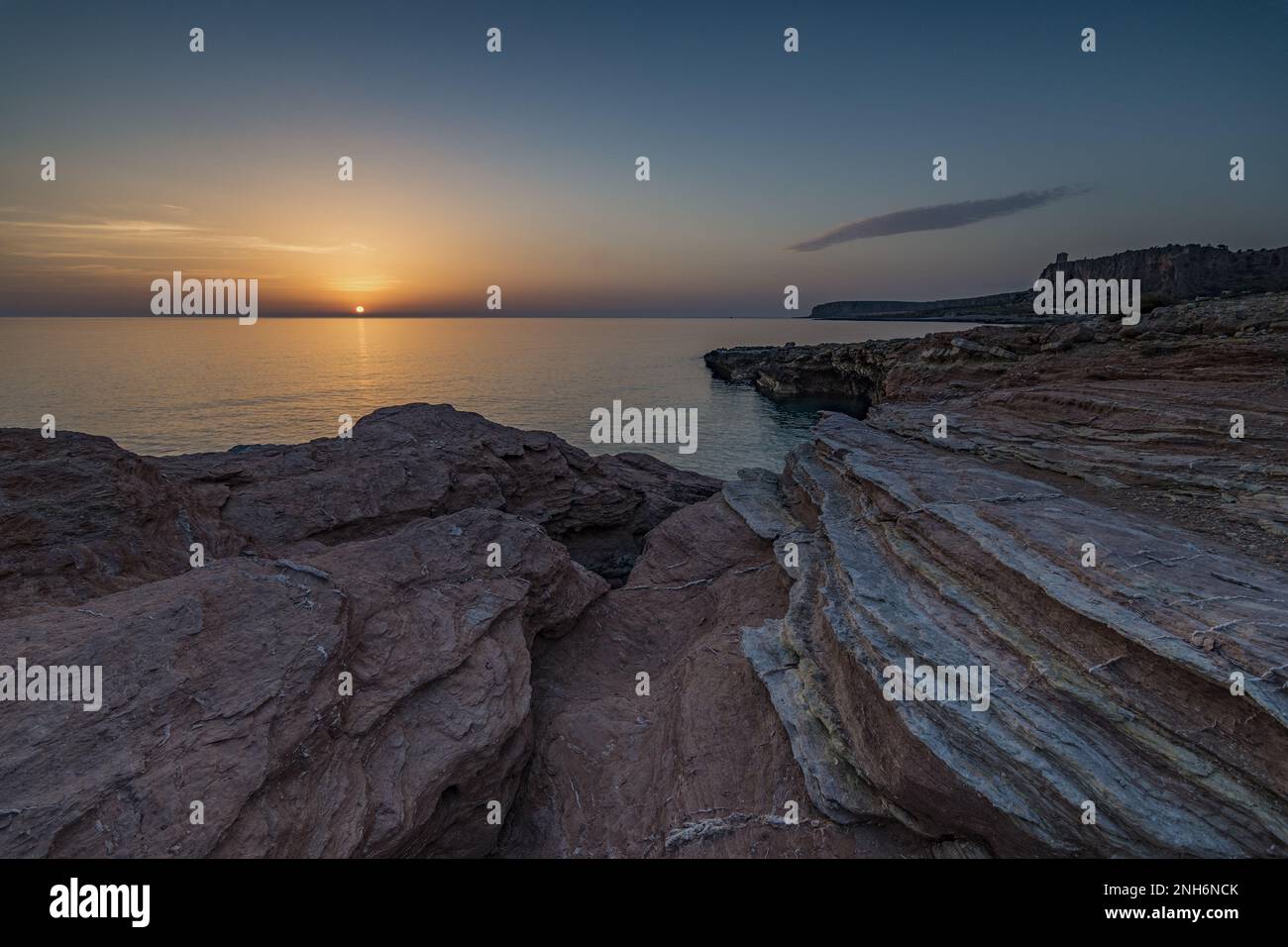 Macari beach sunset hi-res stock photography and images - Alamy