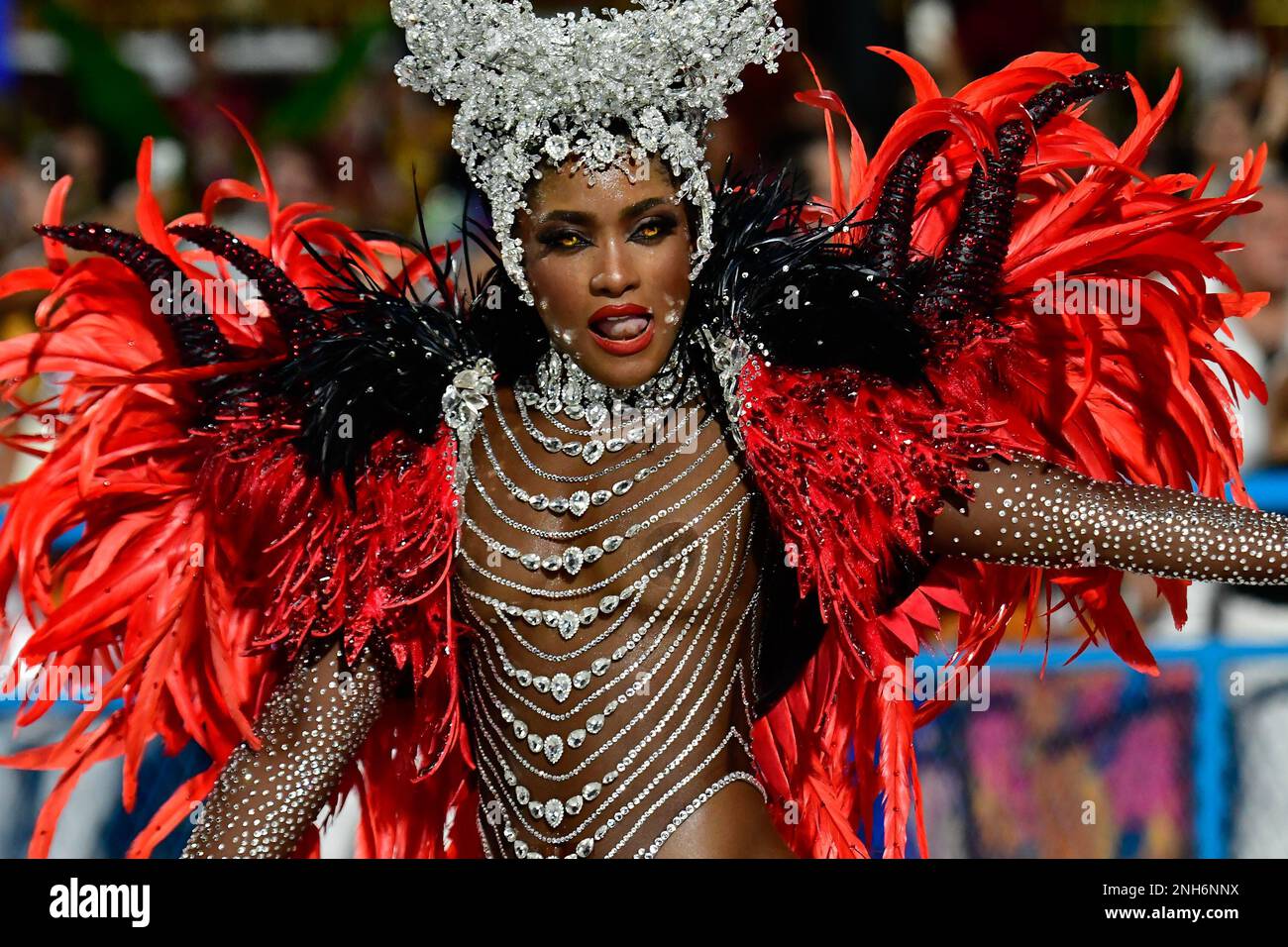 Rio De Janeiro, Brazil. 21st Feb, 2023. RJ - Rio de Janeiro - 02/20/2023 - CARNIVAL RIO 2023 ...