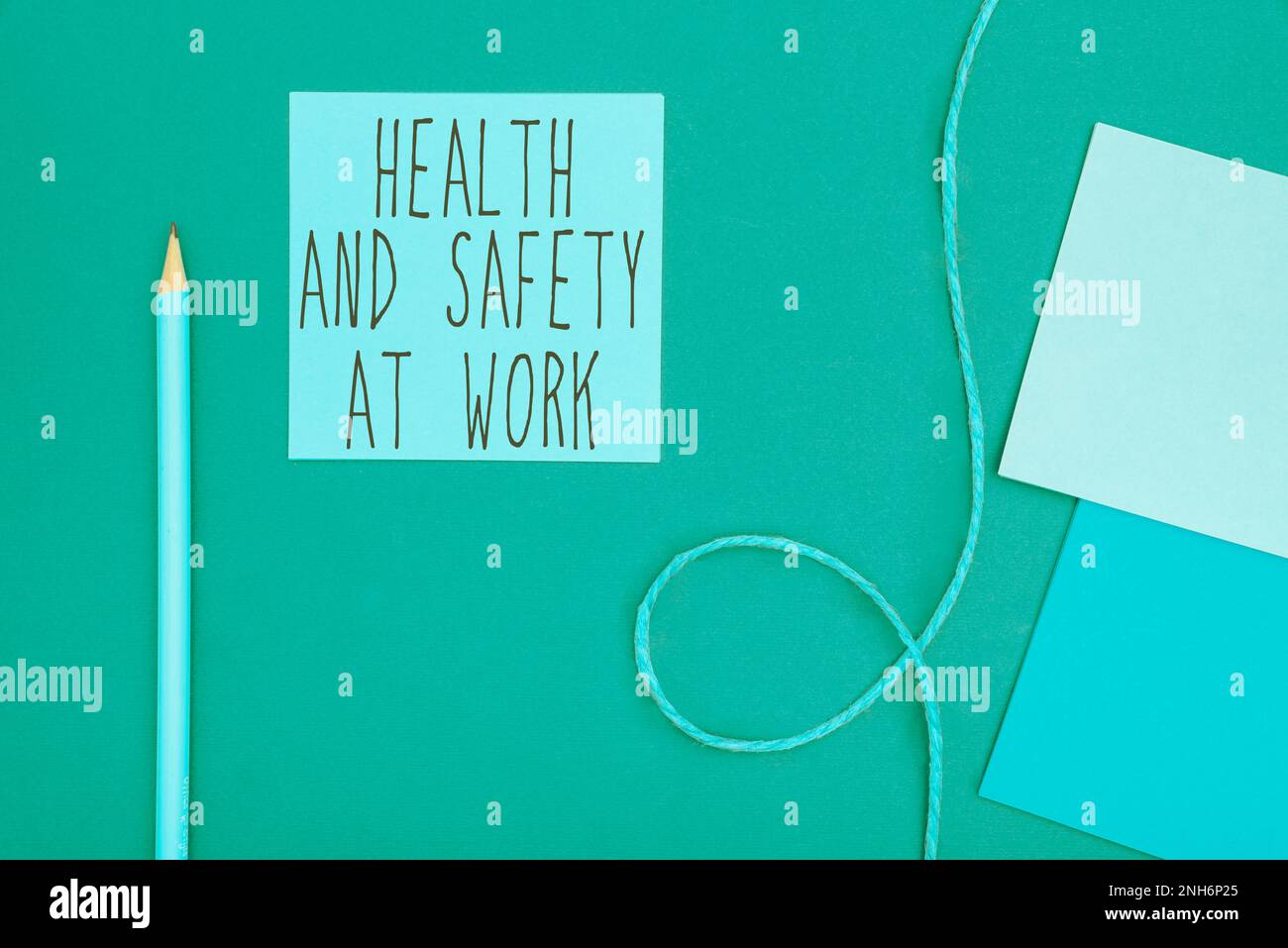 Handwriting text Health And Safety At Work. Internet Concept Secure ...