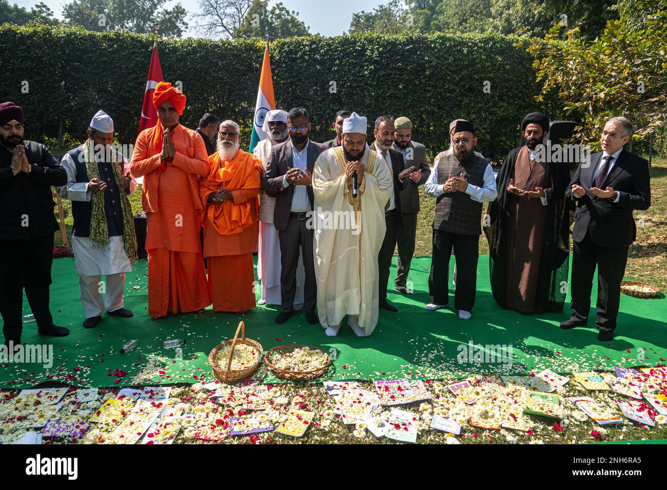 New Delhi, Delhi, India. 21st Feb, 2023. Turkey's Ambassador to India ...